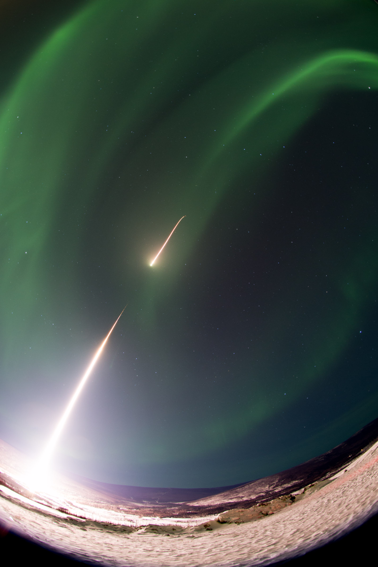 ISINGLASS Rockets Launched | Department of Physics and Astronomy